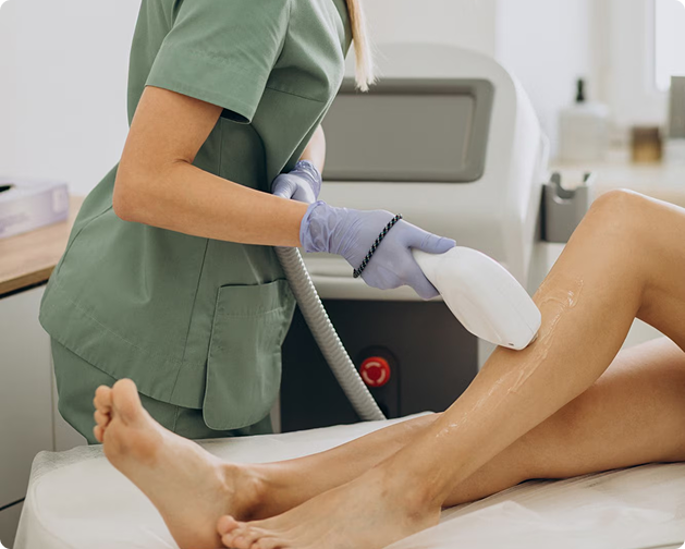Half Legs Laser Hair Removal Los Angeles | Laureate